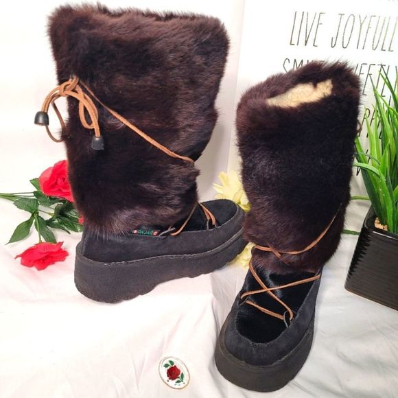 Pajar | Shoes | Pajar Fox Trot Genuine Fur Leather Boots | Poshmark